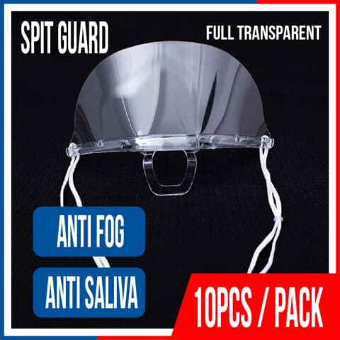 GoodhandÂ® Spit Guard Anti Saliva Mask (Transparent)
